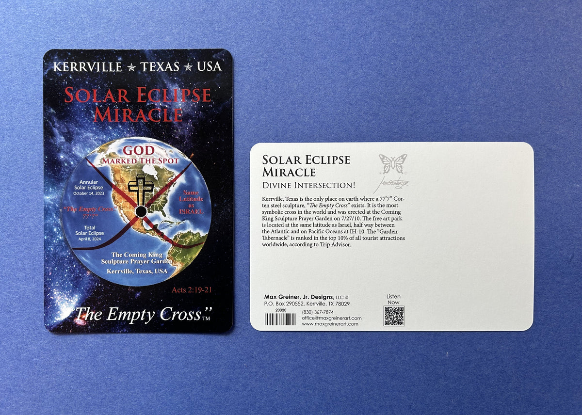 Postcard - Eclipse Miracle – Max Greiner Jr. Designs, LLC