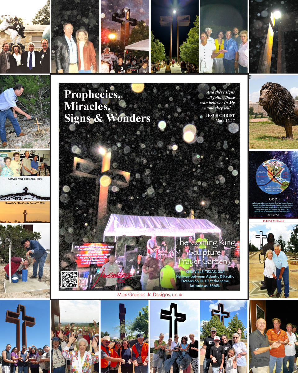 Poster-Miracles, Signs and Wonders – Max Greiner Jr. Designs, LLC