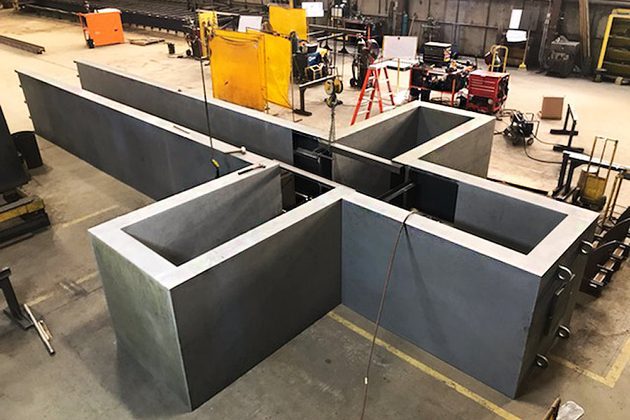 "The Empty Cross" 40' Cor-ten Steel – Max Greiner Jr. Designs, LLC